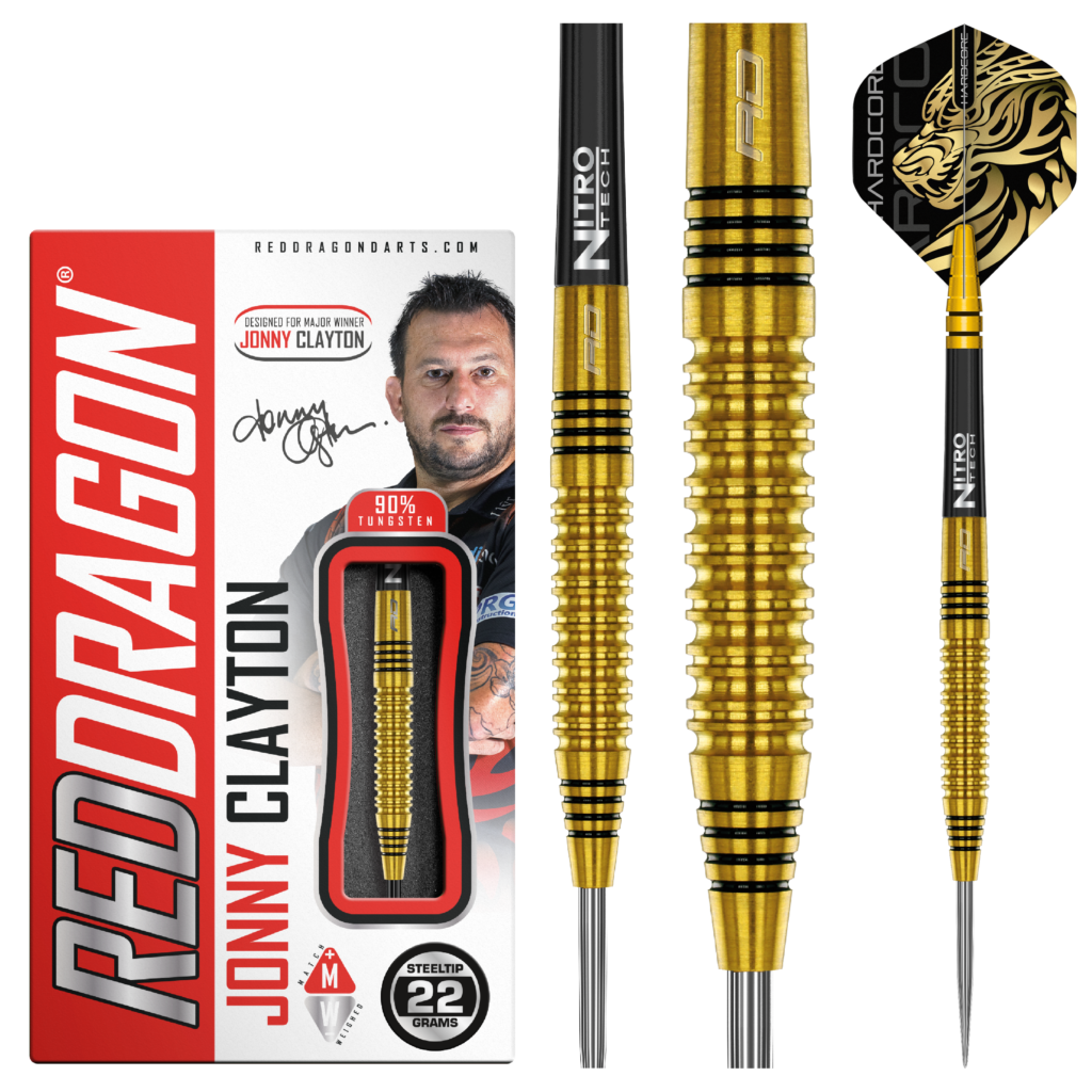 JOHNNY CLAYTON GOLD - REDDRAGON - dartshop-rostock.de